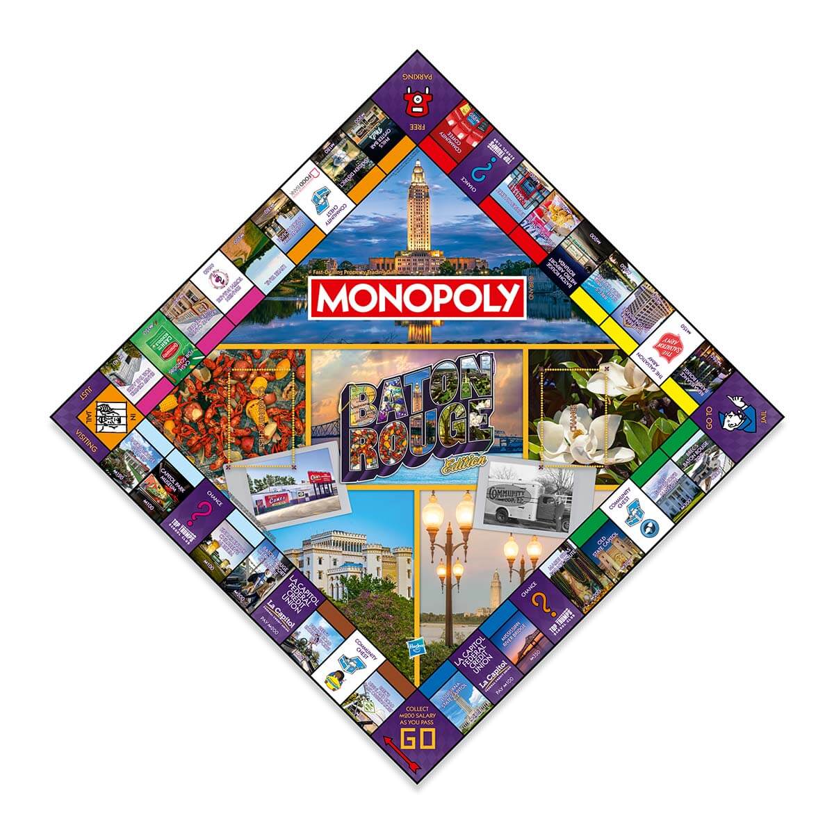 Baton Rouge, LA Monopoly Board Game – Top Trumps USA