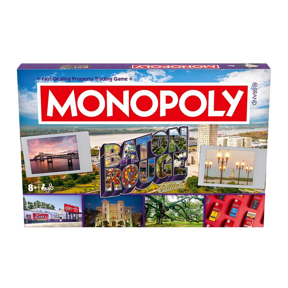 Baton Rouge, LA Monopoly Board Game – Top Trumps USA