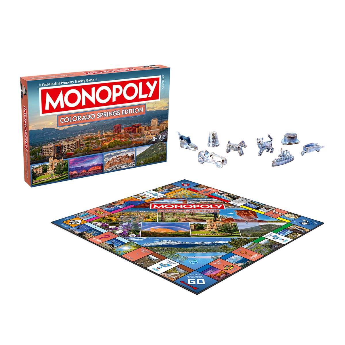 Colorado Springs, CO Monopoly Board Game - Adventure Awaits – Top ...