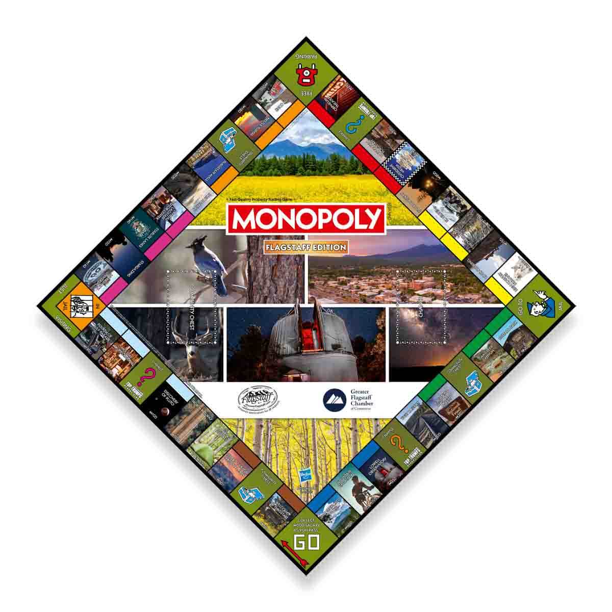 Flagstaff AZ Monopoly Board Game - Explore Northern Arizona – Top ...