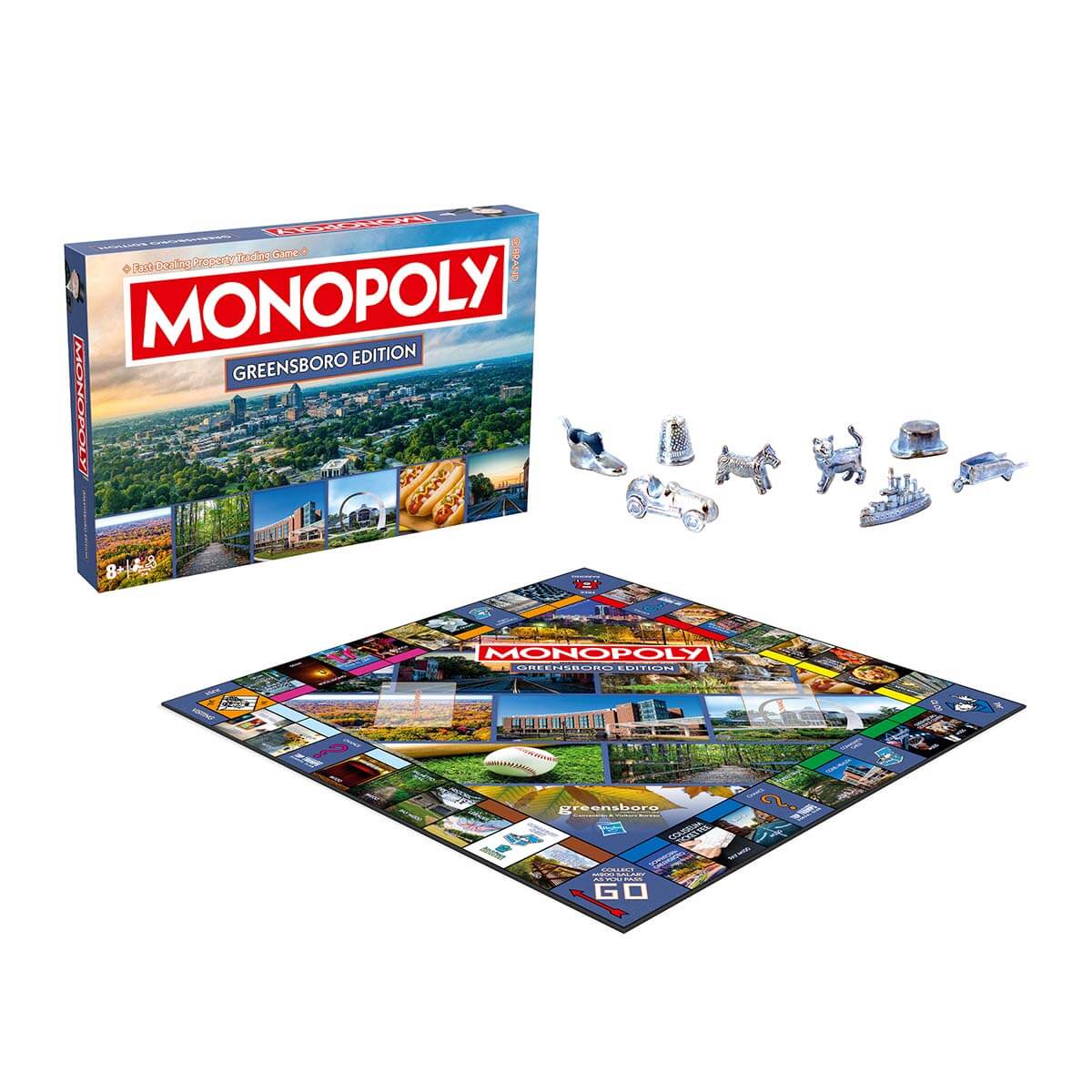 Greensboro, NC Monopoly Board Game - Experience Local Charm – Top ...