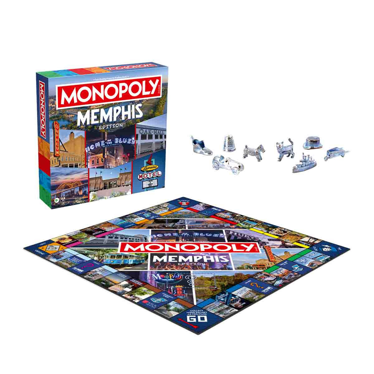 Memphis, TN MONOPOLY Board Game | Official Hasbro – Top Trumps USA