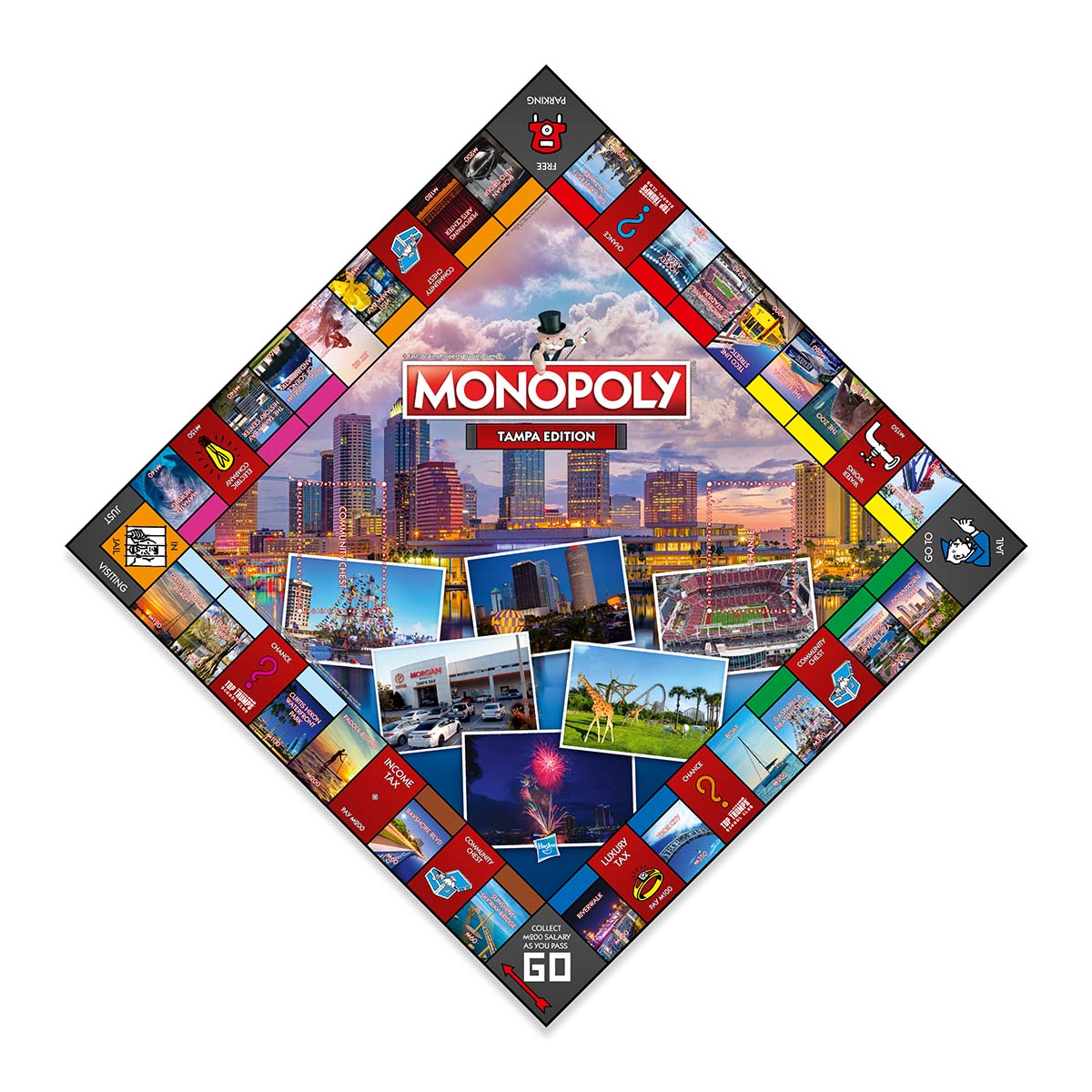 Tampa Edition Monopoly Board Game - Fun for Everyone – Top Trumps USA