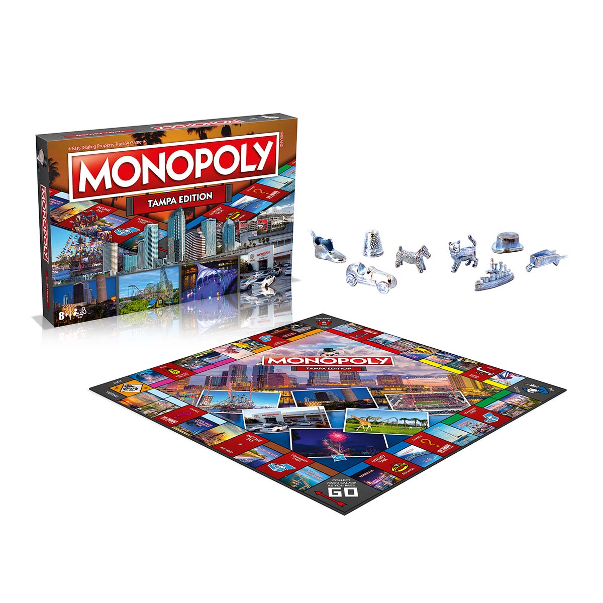 Tampa Edition Monopoly Board Game - Fun for Everyone – Top Trumps USA